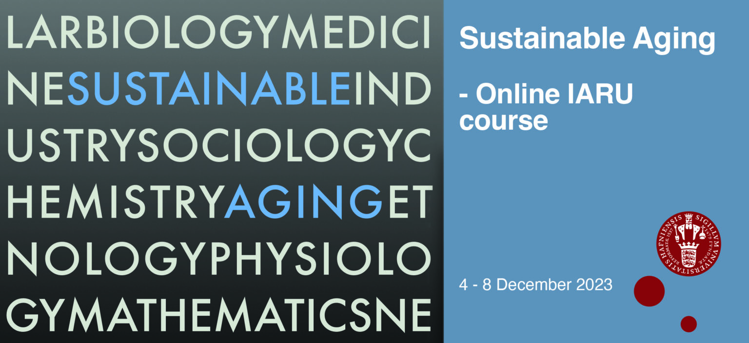 New IARU online course on 'Sustainable Ageing' - International Alliance ...